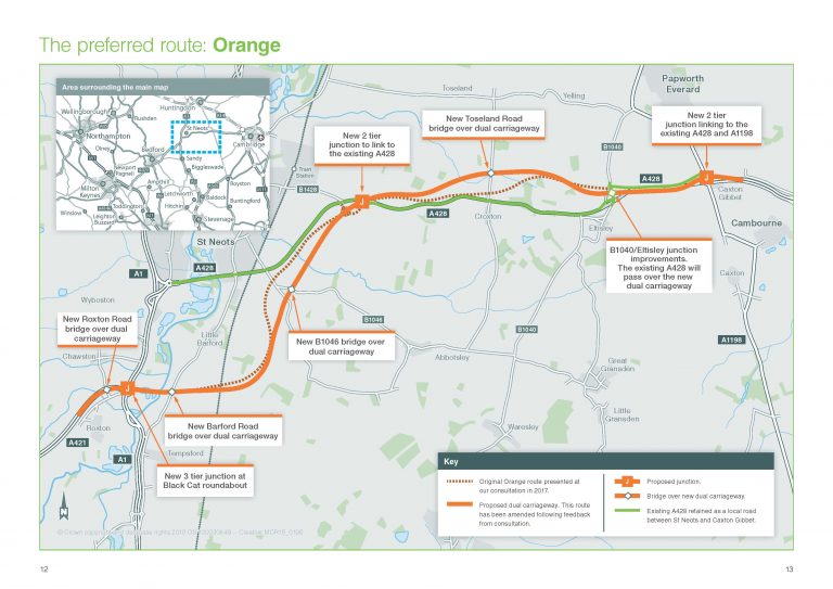 A428 Black Cat to Caxton Gibbet – June 2019 - Cambourne Information