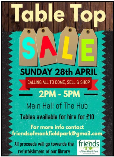 Table Top Sale Poster Template