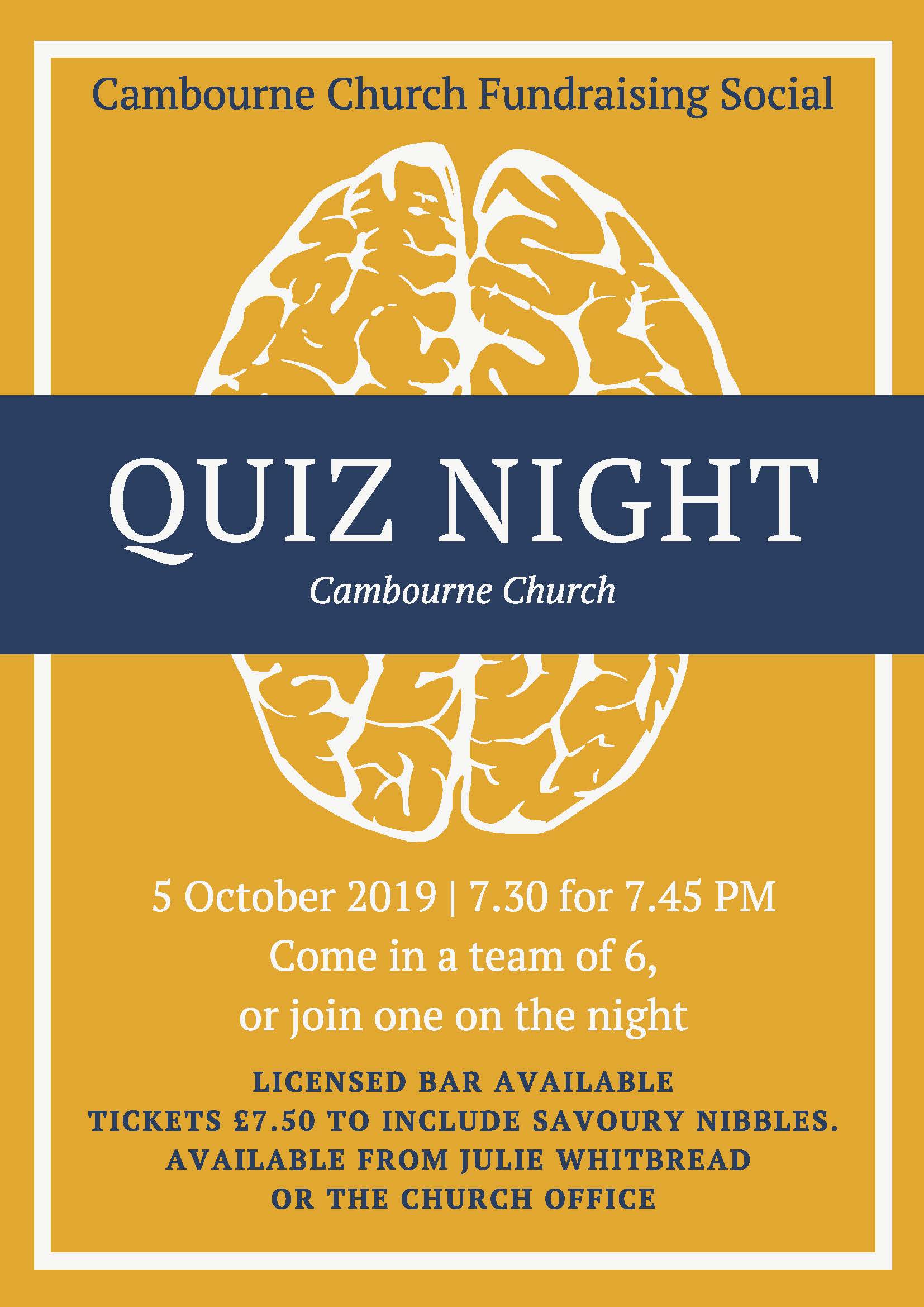 Quiz Night @ Cambourne Church - Cambourne Information