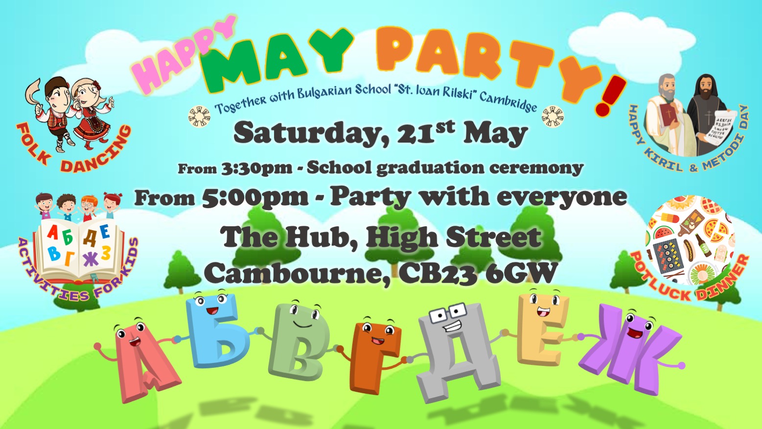Happy May Party! - Cambourne Information